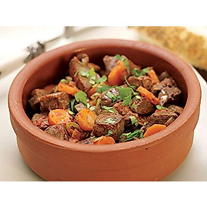 Cooking Clay Bowls Set, Clay Pot for Cooking, Traditional Mexican Dishes, Ancient Terracotta Cookware, Cazuelas de Barro Mexicanas, 6 Pcs