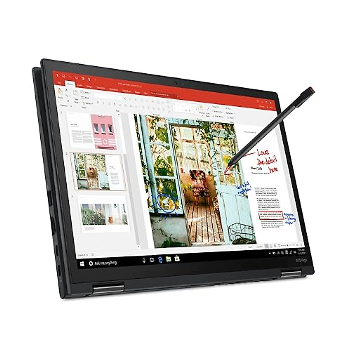 Lenovo ThinkPad X13 Yoga 2-in-1 Business Laptop (13.3" FHD+ Touchscreen, Intel Core i7-1165G7, 16GB RAM, 512GB SSD), Backlit Keyboard, Fingerprint, 3-Year Warranty, IST Pen, Win 11 Pro, Black