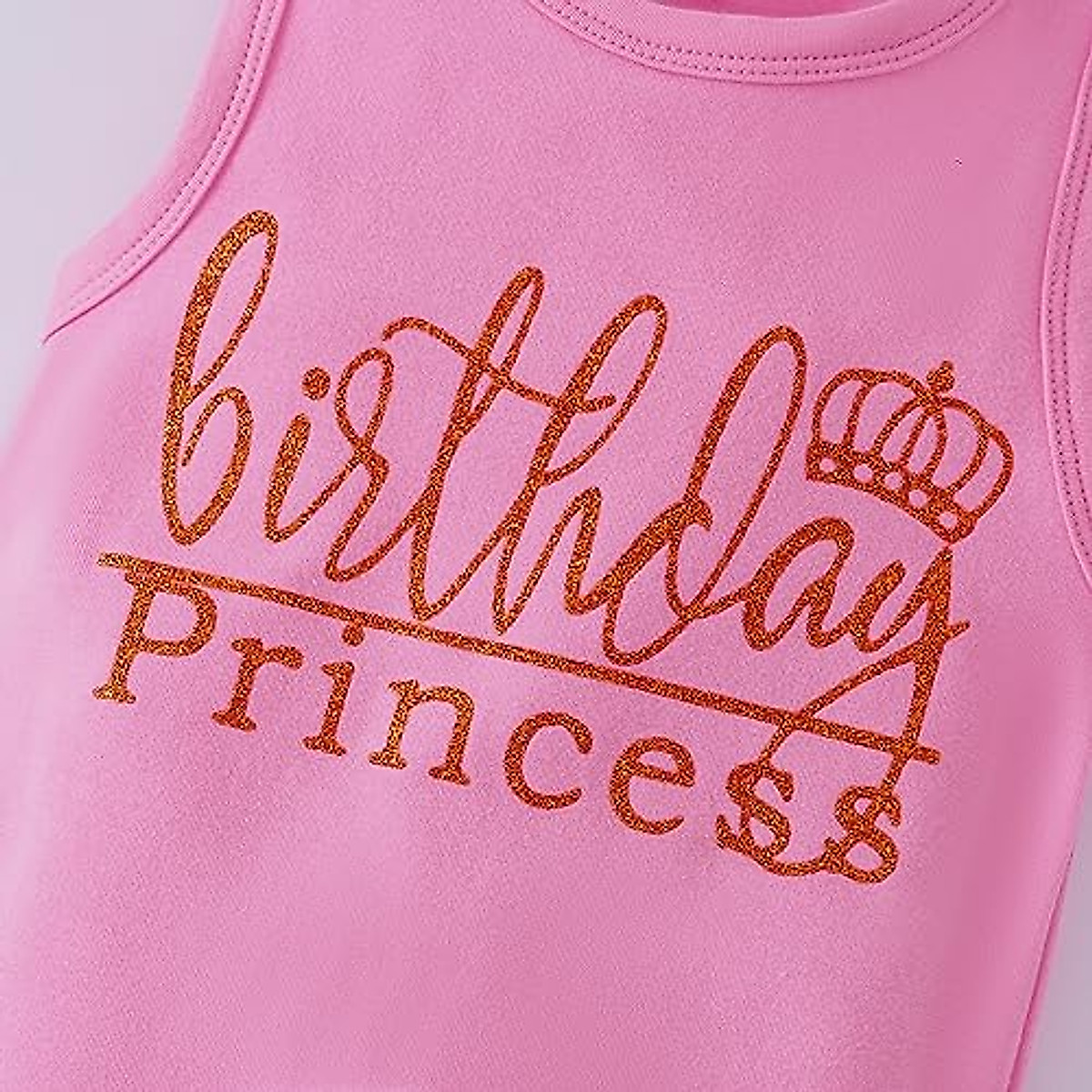 LYSMuch Kids Toddler Baby Girls Birthday Outfits Princess Vest Long Sleeve Shirt Mesh Bubble Tutu Skirt Set (A-Pink-Sleeveless, 3-4 Years)
