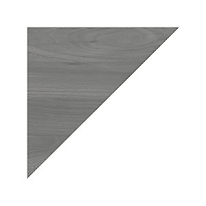 Bush Business Furniture Echo L Shaped Bow Front Office Desk in Pure White and Modern Gray, Modern Computer Table for Home or Professional Workspace