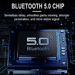 Sports Wireless Blue-Tooth Earphones, High-Power Neck-Mounted Earphones Stereo Earbuds Bone-Conduction Earphone Super Battery Life, Foldable Headset for Outdoor Working Travel Gym (Purple)