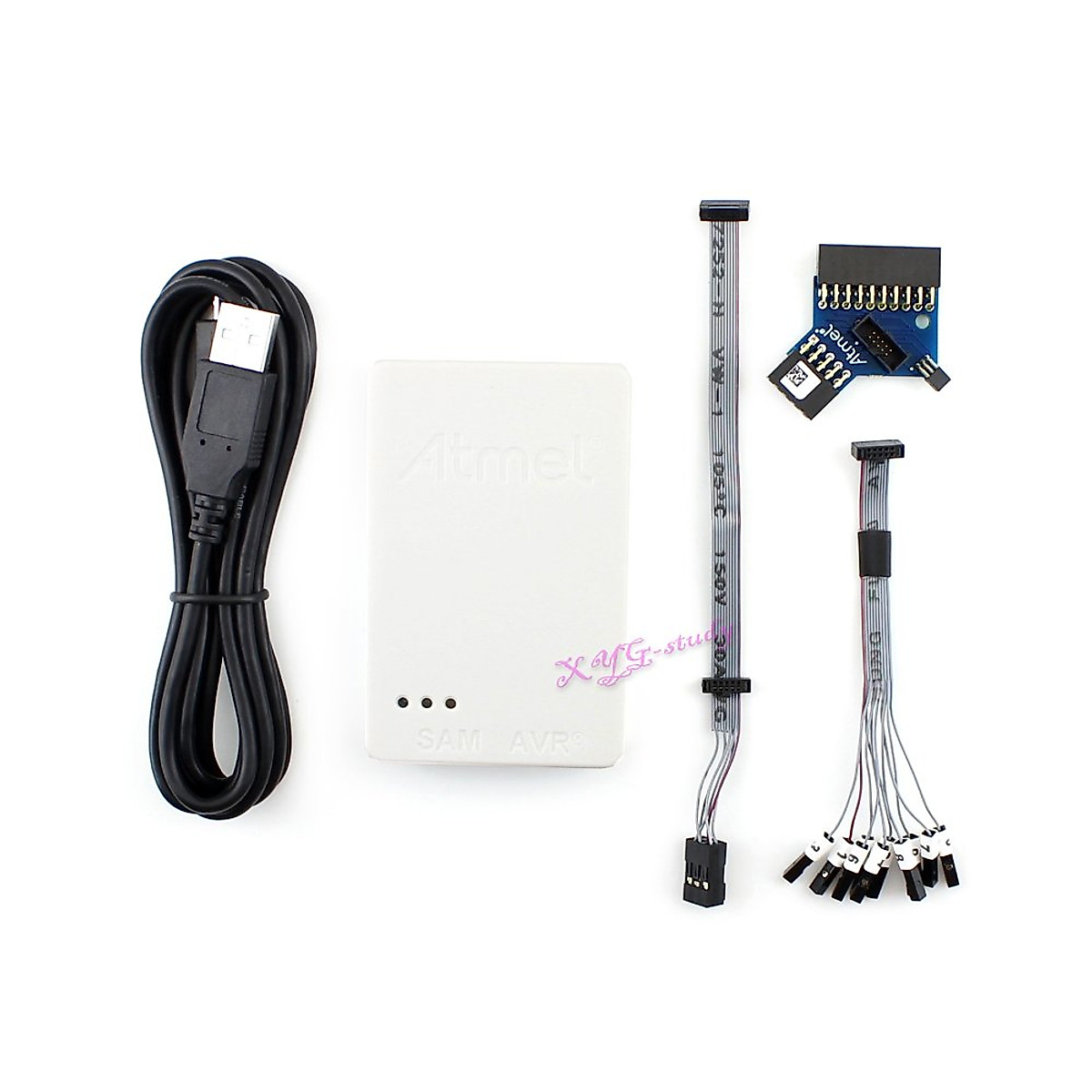 Original Atmel-ICE AVR SAM Programmer Debugger Supports JTAG SWD PDI TPI aWire SPI debugWIRE @XYGStudy
