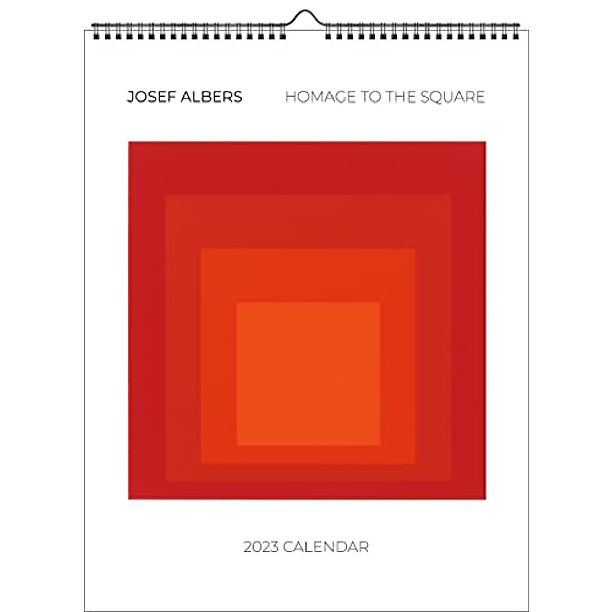 Homage to the Square 2023 Wall Calendar