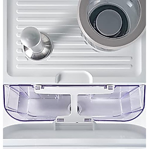 Café Bellissimo Semi Automatic Espresso Machine + Milk Frother | WiFi Connected, Smart Home Kitchen Essentials | Built-In Bean Grinder, 15-Bar Pump & 95-Ounce Water Reservoir | Matte White