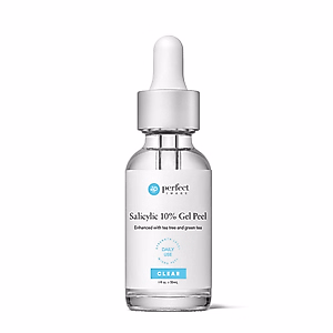 Salicylic 10% Gel Peel, Breakout and Pore Minimizer and Cleanser, 15-30 Full Facial Chemical Peels, 1 fl oz. e, 30 mL – Perfect Image