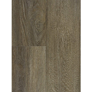 Tivoli II Self Adhesive Vinyl Floor Planks, 40 Pack - 6" x 36", Silver Spruce - Peel & Stick, DIY Flooring - Natural Wood Grain Feel for Kitchen, Dining Room & Bedrooms by Achim Home Decor