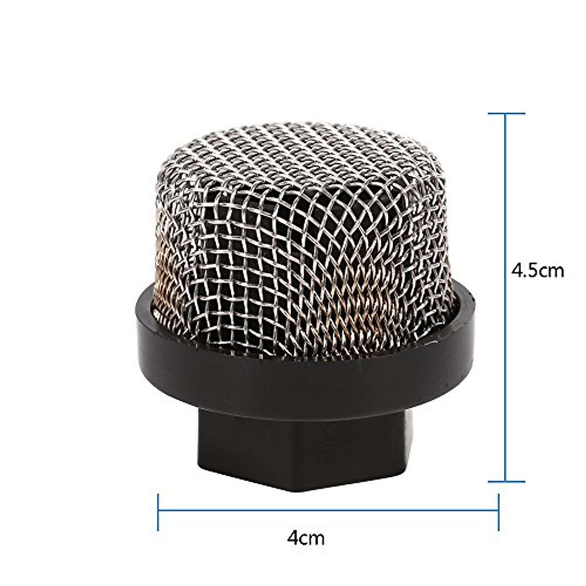 Tomantery Inlet Filter Strainer, Light Weight Sturdy Filter Trap Metal and PlastiMetal and Plastic for Ultra Airless Sprayer for Garden Hose