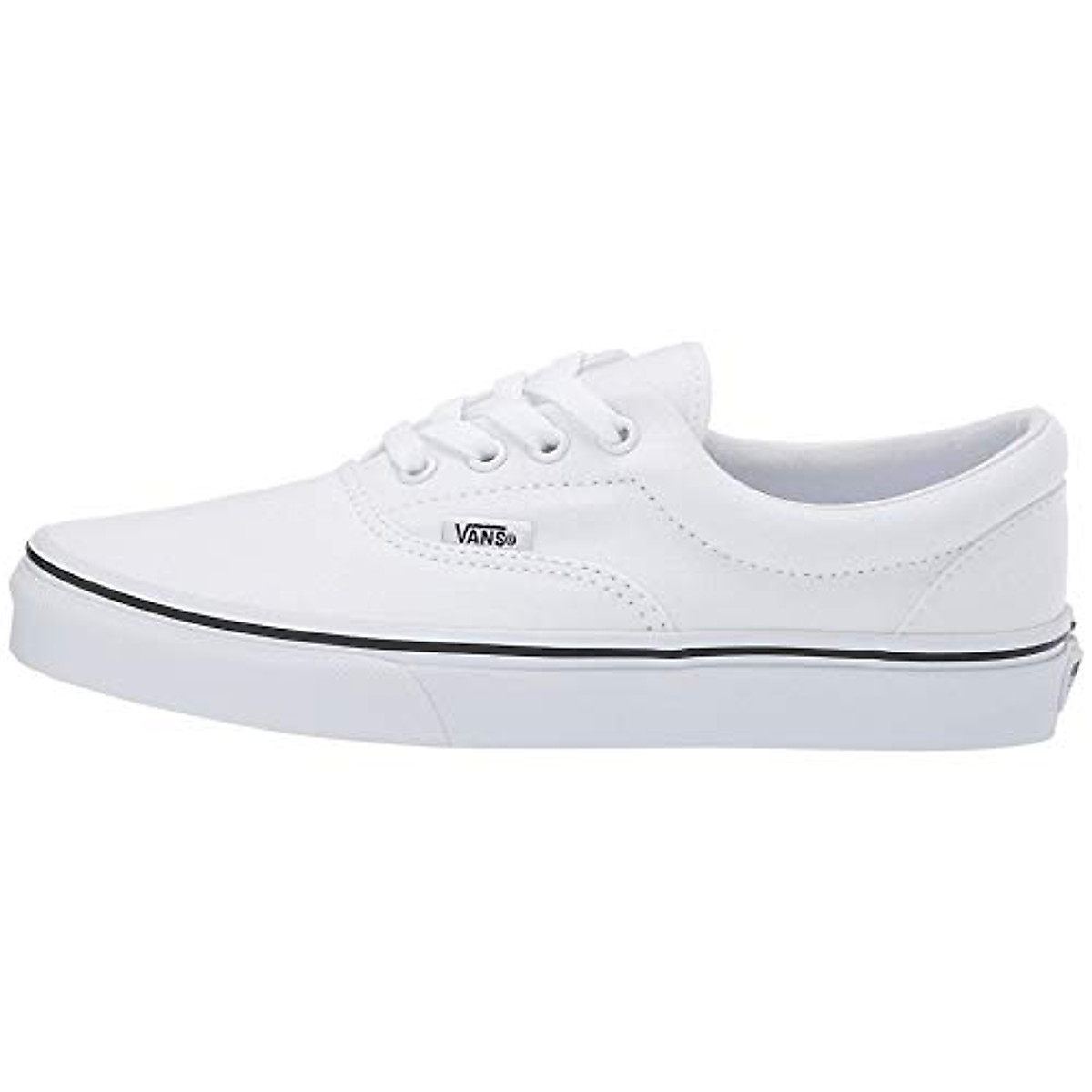 Vans Unisex Era Sneakers, True White, Size 6.5
