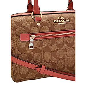 Coach Rowan Satchel in Signature Canvas