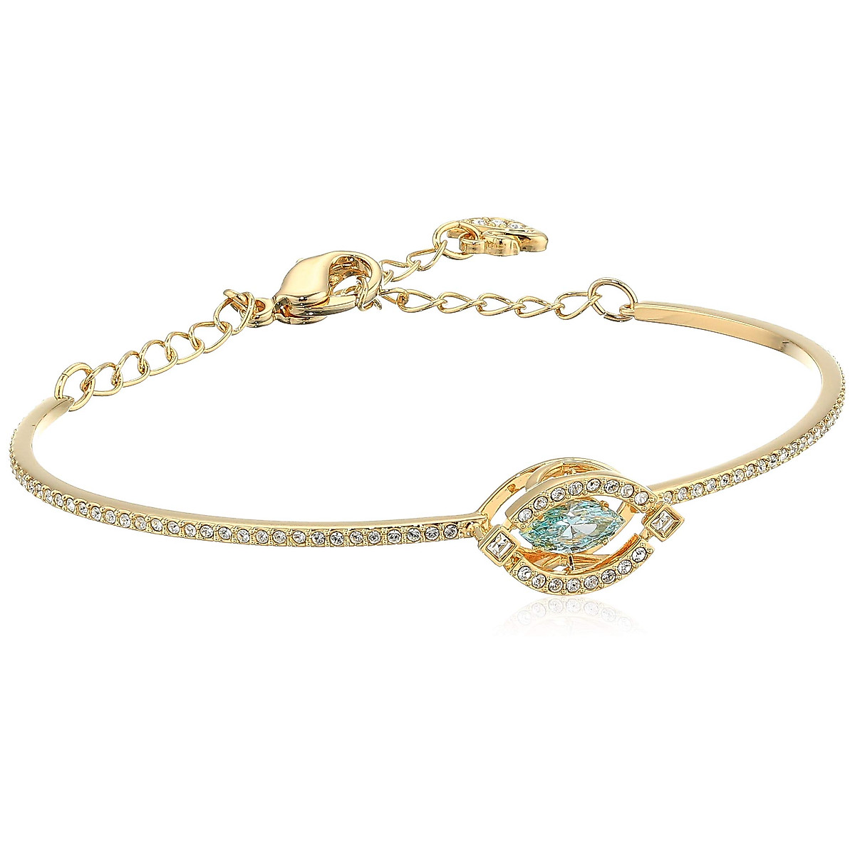 SWAROVSKI Sparkling Dance Bangle Bracelet Cz Mint One Size