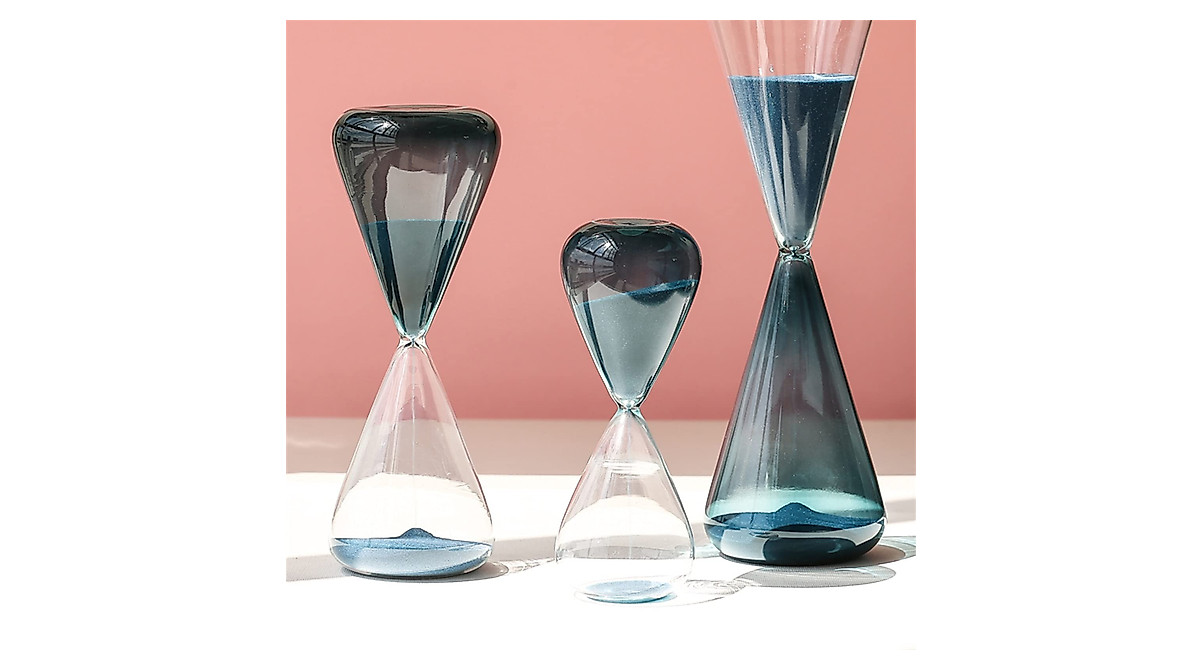 Extra-large Triangular Hourglass Timer - 60 Minutes