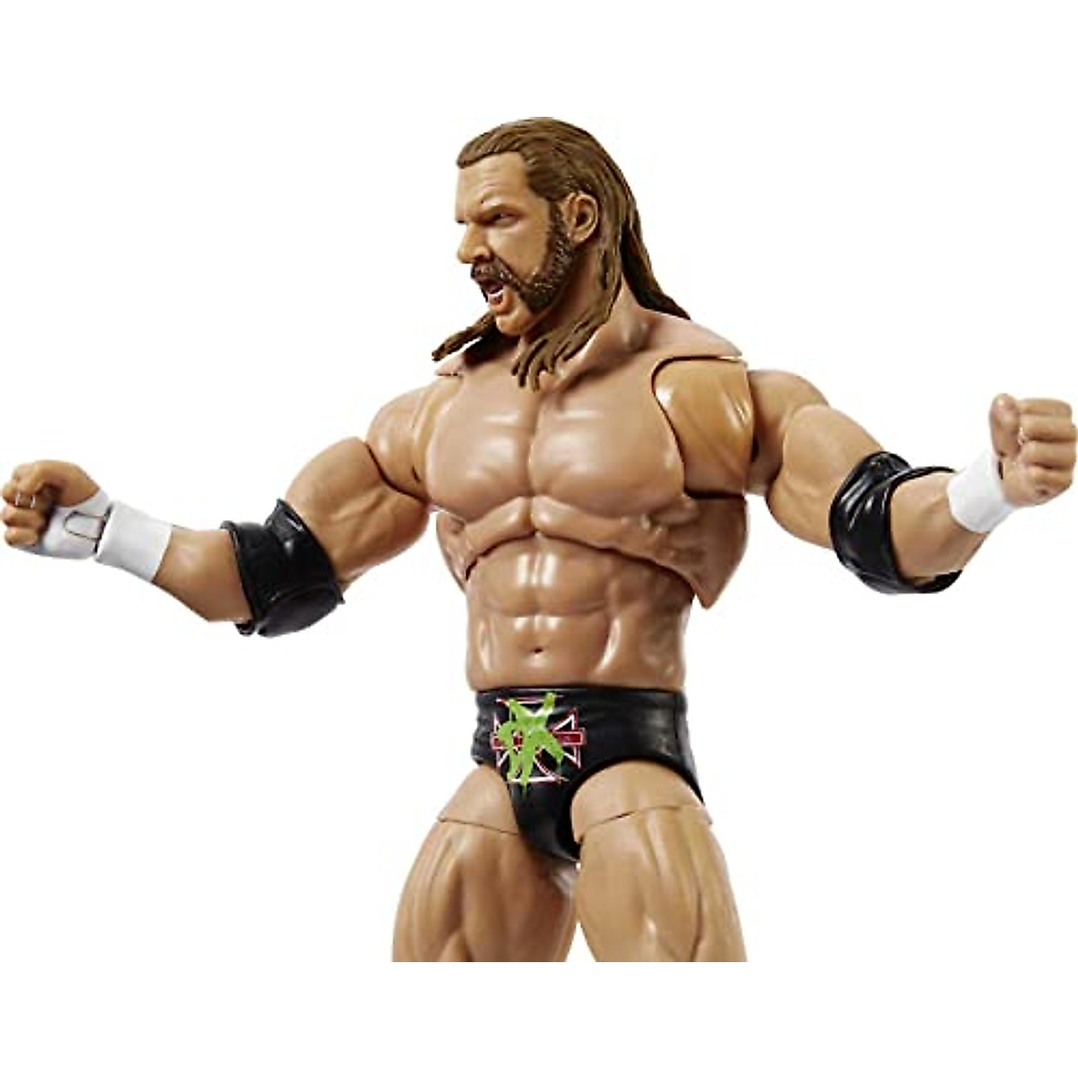 Mattel WWE Triple H Ultimate Edition Fan TakeOver Action Figure with ultimate articulation, life-like detail, and accessories, 6-Inches