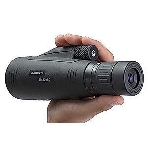BARSKA 10-30x50mm Blackhawk Precision Zoom Monocular for Bird Watching, Travel, Hunting, Boating, and Camping.