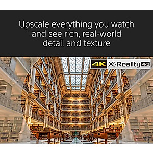 Sony 50 Inch 4K Ultra HD TV X85K Series: LED Smart Google TV with Dolby Vision HDR and Native 120HZ Refresh Rate KD50X85K- Latest Model, Black