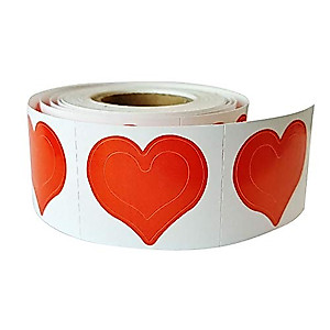 3-Way Heart Tanning Stickers 50 Count