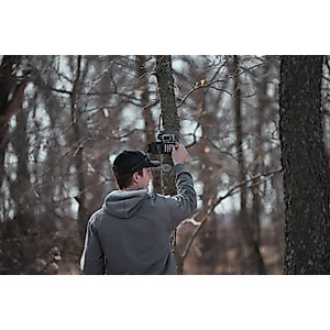 SPYPOINT LINK-MICRO-LTE Trail Camera-4 LED Infrared Flash with 80'f Detection and Motion Sensor,LTECapable Cellular Game Camera 10MP 0.5sec Trigger Speed,Cell Cameras for Hunting-For USA only
