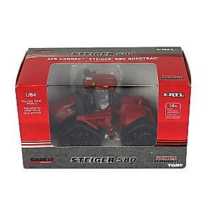 ERTL 1/64 Case IH AFS Connect Steiger 580 Quadtrac Tractor, Prestige Collection 44234