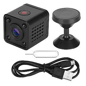 Zerodis Sports DV Surveillance Outdoor Camera, Rechargeable Battery Powered 1080P Wireless WiFi with Night Vision Spotlight AI Motion Detection USB Powered for Daily Exercise