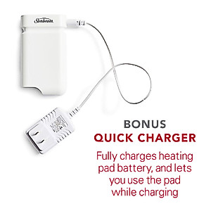 GoHeat Cordless Sunbeam Heating Pad Quick Charger Accessory