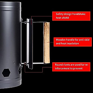 DOUBA Multifunctional Barbecue Tool, Charcoal Ignition Barrel, Carbon Stove, Outdoor Tool, Chimney Starter