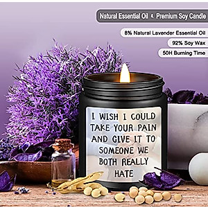 Get Well Soon Gifts for Women, Feel Better Gifts for Women, After Surgery Gifts, Inspirational Candles, Grieving, Condolence, Miscarriage, Divorce, Cancer, Surgery Recovery Gifts for Women Men