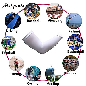 Arm Sleeves for Men and Women – Tattoo Cover Up, Sun Protection - Cooling UPF 50 Compression - Basketball, Running Youth Boys Girl Stocking Stuffer For Men Women Kids