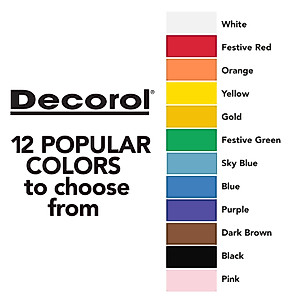 Pacon 101209 Decorol Flame Retardant Art Rolls, 40 lb, 36" x 1000 ft, Black