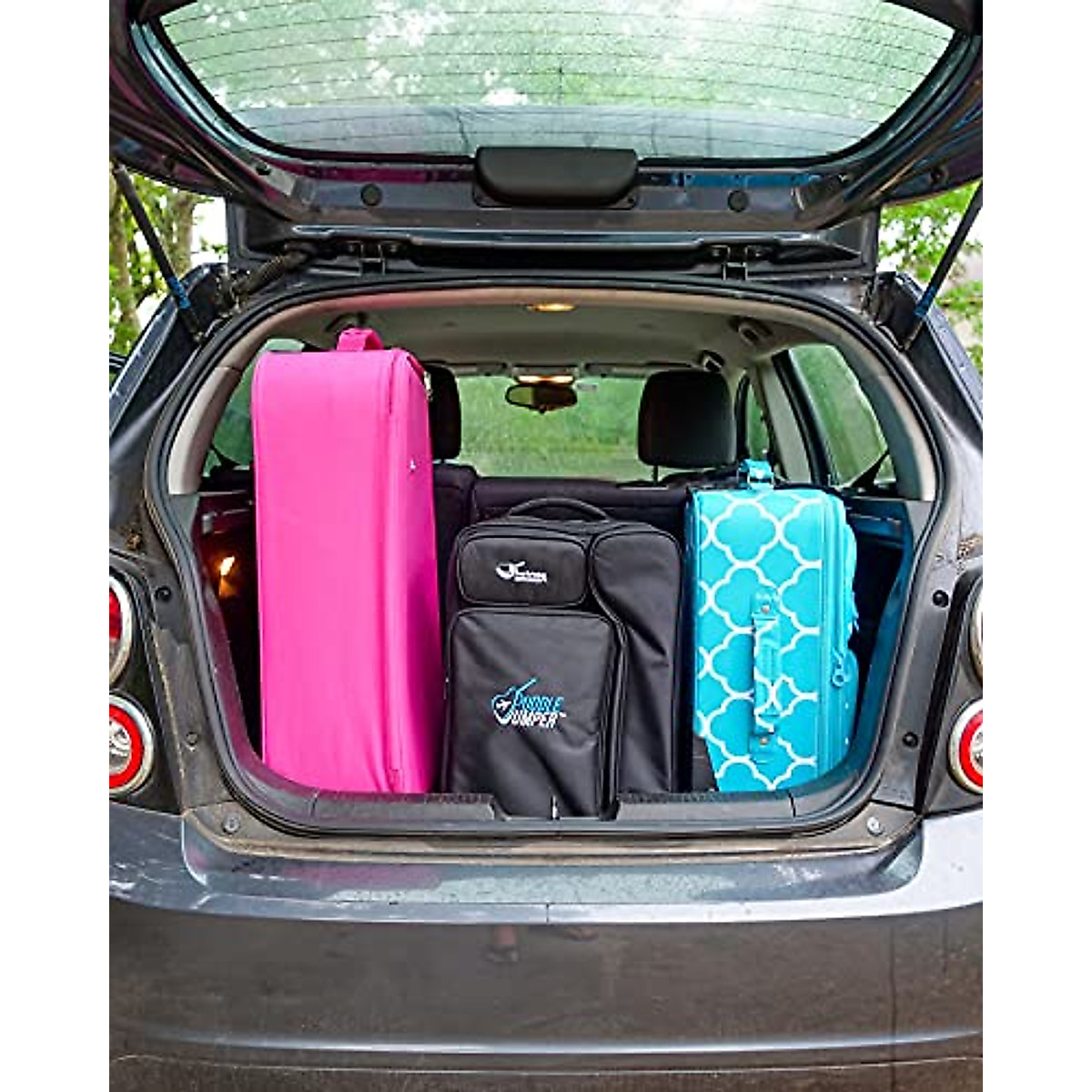 Journey Instruments Carbon Fiber Travel Guitar – OF660M Traveling Acoustic Guitar with Collapsible Patented System – Portable Backpack Case (Matte Black)