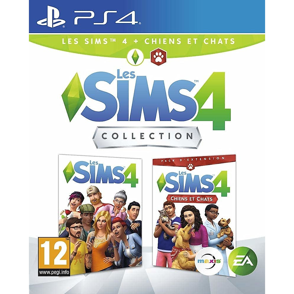 SIMS 4 CHIENS ET Chats (Plus - Bundle) - PS4