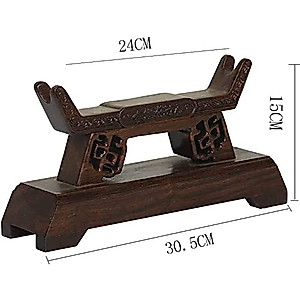 LUCKNIGHT Display Stand Sword Stand Solid Wood Sword Holder Samurai Sword Wakizashi Sword Display Rack Bracket Hanger Sword Stand