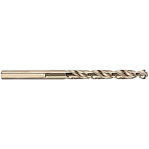 DEWALT DW1907 7/64-Inch Gold Ferrous Oxide Split Point Twist Drill Bit, 2-Pack