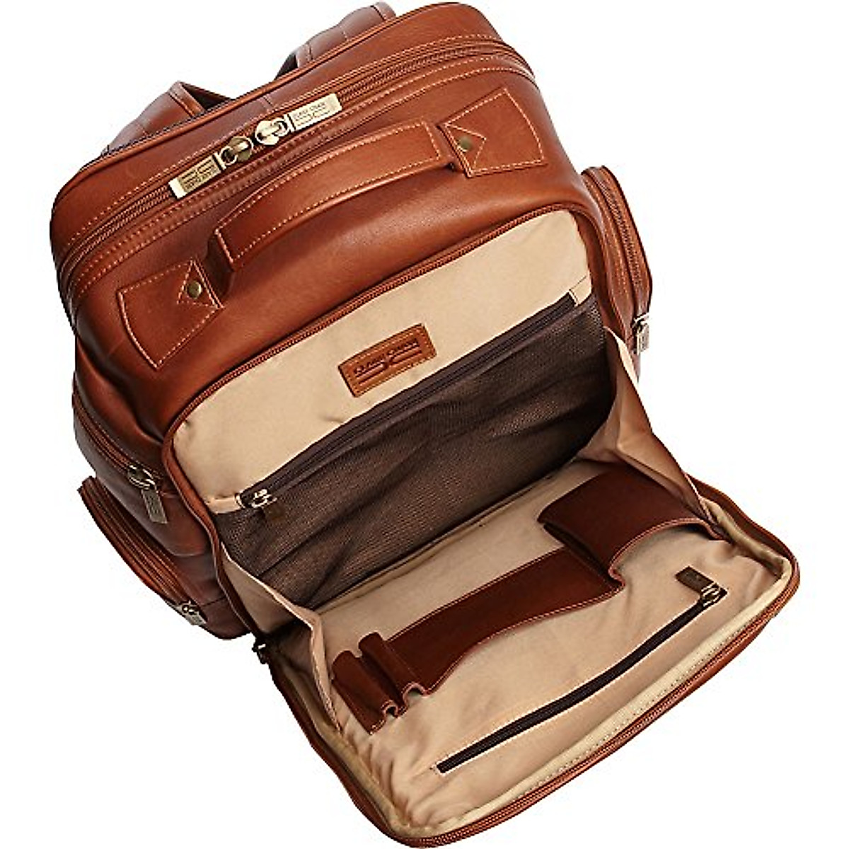 Claire Chase Executive Backpack, Saddle, One Size