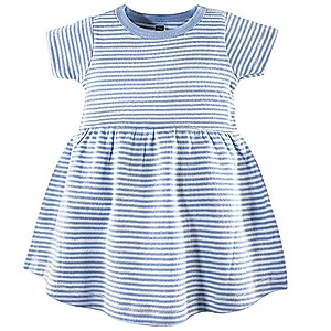 Hudson Baby Girl's Cotton Dresses, Lemons, 0-3 Months