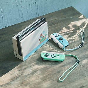 Nintendo 2021 Switch Console Family Holiday Set - Animal Crossing, 6.2" Touchscreen LCD Display, Bluetooth + 128GB MicroSD Card