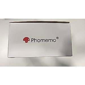 Phomemo Label Maker, Bluetooth Label Printer for Barcode, Address, Home, Mailing, Small Business, Clothing, Portable Label Maker Easy to Use with 3 Rolls Label & Bag