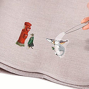 Rub on Transfers for Crafts Furniture Transfers Rub on Stickers Flower Plant Animal Country Style Rub on Transfers Decoration for Diary Album Journals DIY 8 Sheets