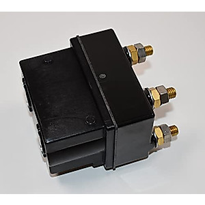 500 Amp Winch Contactor Solenoid Relay for 6000 to 18,000 lb Winches Fits Warn (12V)