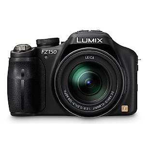 Panasonic DMC-FZ150K 12.1 MP Digital Camera with CMOS Sensor and 24x Optical Zoom (Black) (Discontinued by Manufacturer)