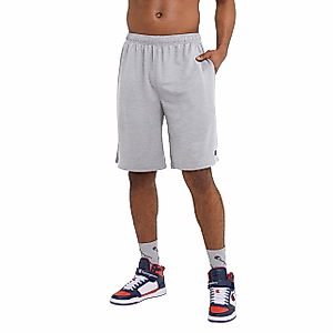 Champion mens 10" Core Training athletic shorts, Oxford Gray, X-Large US