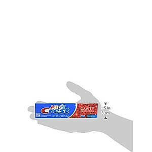 Kids Crest Toothpaste - Cavity Protection, 2.7 Oz,(pack of 6)