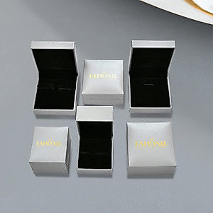 Fahonie 925 Sterling Silver X Cross Ring 5A Cubic Zirconia CZ Wedding Band for Women(Size8)