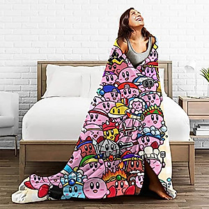 Cute Blankets Four Seasons Thick Throw Blanket For Men Women Kids,Suitable For Home, Office Work,Pet Keep Warm 50"X40"