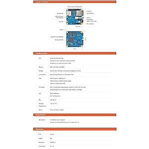 FriendlyElec NanoPi NEO3 Rockchip RK3288 Tiny ARM Single Board Computer with 2GB RAM USB3.0,Gbps Ethernet and Unique MAC Address