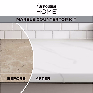 Rust-Oleum 384964 Home Marble Countertop Coating Kit, White