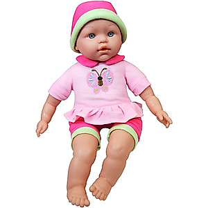 Lissi Doll: Umbrella Stroller Set with 16" Doll Role Play Toy, Folds up Compactly, For Ages 4 and up