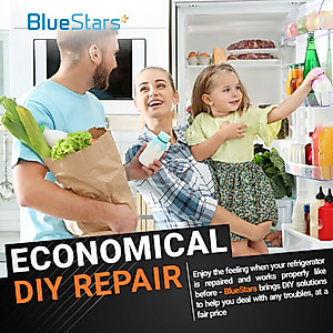 BlueStars Ultra Durable WP2180226 Refrigerator Control Bracket Replacement - Compatible with Whirlpool & Kenmore Refrigerators - Replaces 2180226 2180228 2180338 2183771 PS11739027