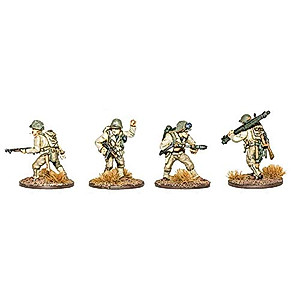 Bolt Action Rangers Lead The Way! US Rangers 1:56 WWII Military Wargaming Figures Plastic Model Kit