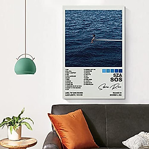 SZA Poster SOS Poster Canvas Printed Poster Unframe-style12x18inch(30x45cm)