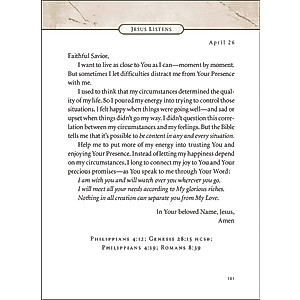 Jesus Listens: Daily Devotional Prayers of Peace, Joy, and Hope (A 365-Day Prayer Book)