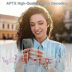 Wireless Earbud, Bluetooth 5.3 Headphones Bluetooth Earbud with Mics, Wireless Earphones in Ear Noise Cancelling Wireless Headphons Deep Bass IPX5 Waterproof Ear Buds Black Pro